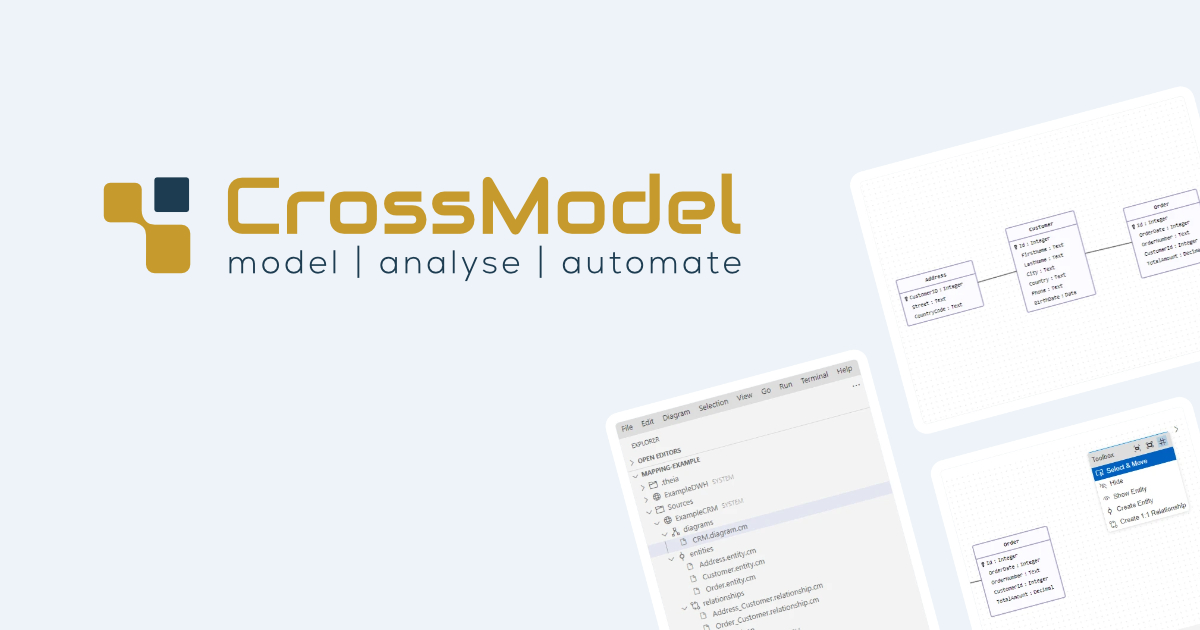 Faster from data to insight - CrossModel